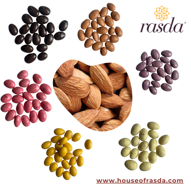 Dashing Health Benefits of Dry Fruits( Chocolate almonds, Badam ...